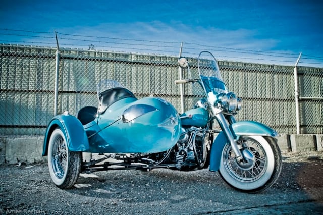 1950 Harley-Davidson Panhead w/ Goulding Rocket Sidecar | TractionLife