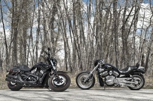 Revolutionary: A Pair of Custom Harley-Davidson V-RODs | TractionLife