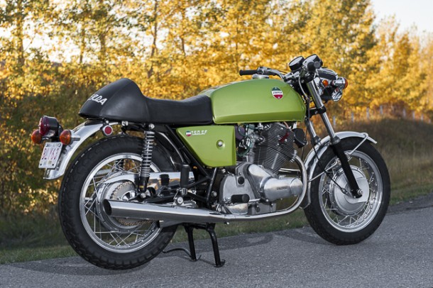 This Restored 1972 Laverda 750 SF is Sublime in Lime