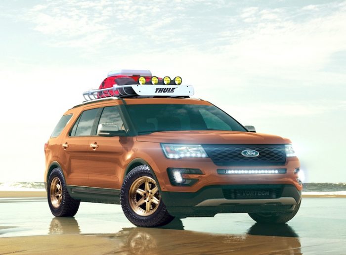 4 Wild 2016 Ford Explorer Sport SUVs with Badass Accessories