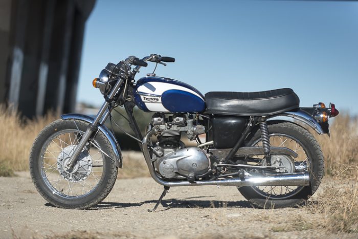 Ghost in the Machine: 1971 Triumph TR6R Tiger Custom | TractionLife