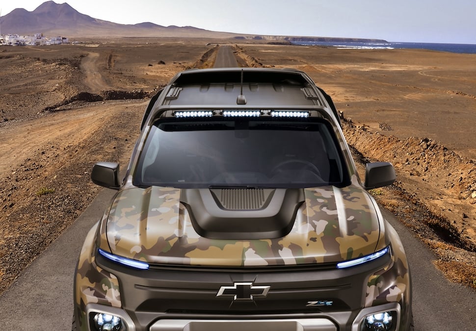 Chevrolet Colorado ZH2 is a Green & Mean Mid-Size Truck | TractionLife