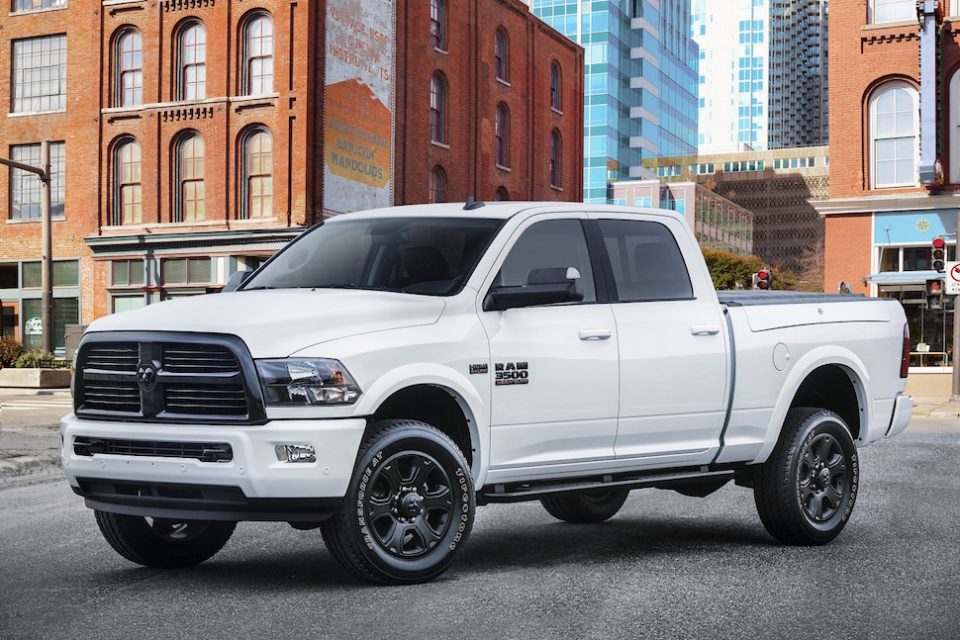 Blacked-Out: 2017 Ram 2500 & 3500 Night Edition HD Pickups