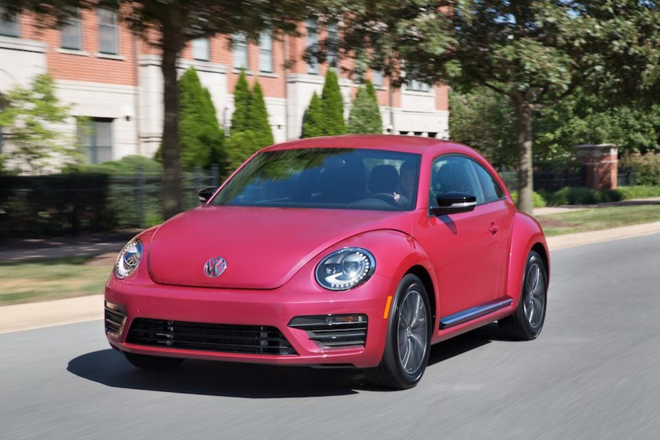 2017 VW Beetle Pink Edition Review: Weird Yet Charming