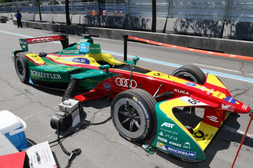 The FIA's Formula-E Racing Series Hits the Streets of Montreal