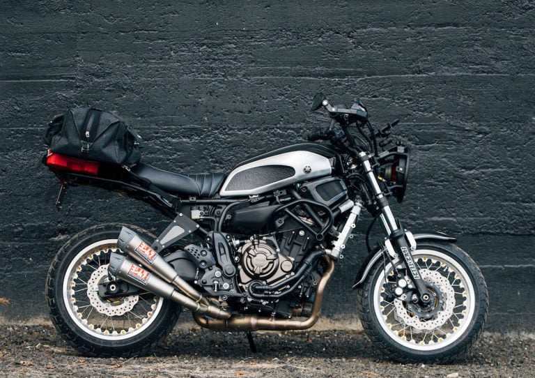Custom Yamaha XSR700: Classic American Vibes with New Tech