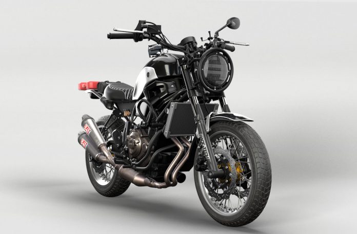 Custom Yamaha XSR700: Classic American Vibes with New Tech