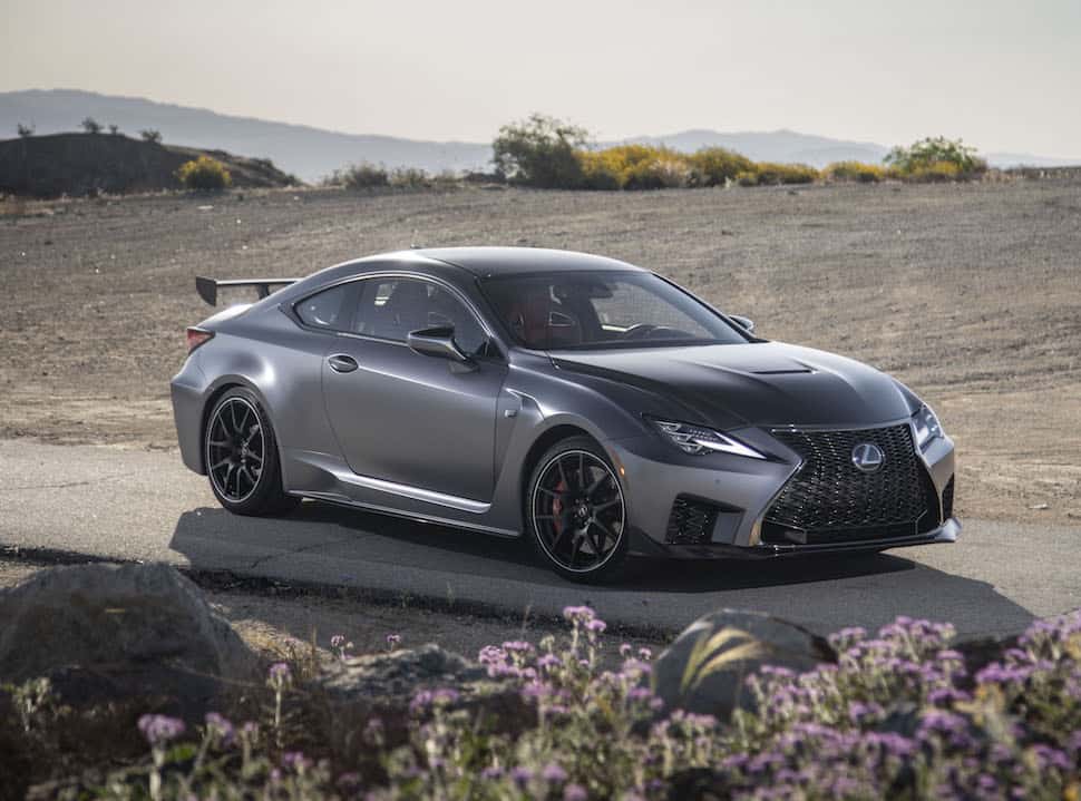 Lexus RC F Refreshed for 2020 & Adds New Track Edition for $96,650