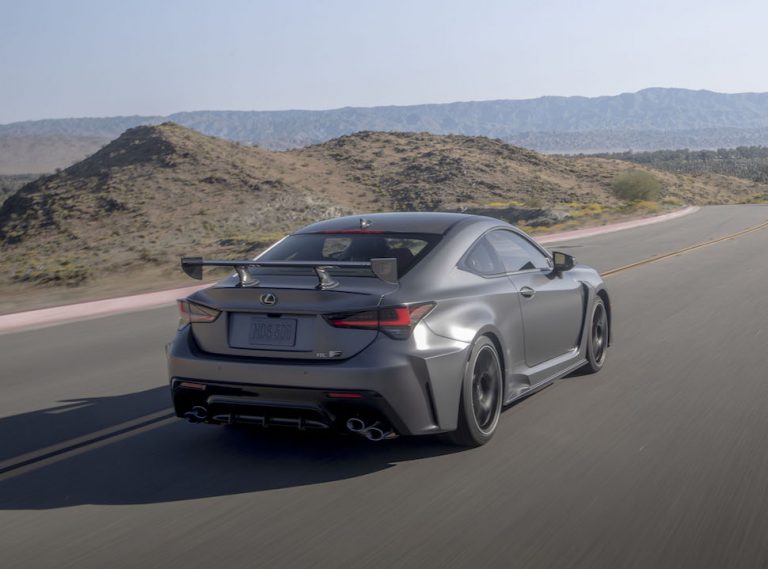 Lexus RC F Refreshed for 2020 & Adds New Track Edition for $96,650
