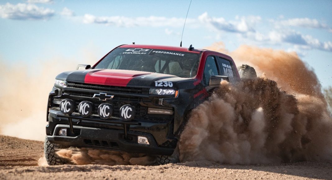 Chevy's New Silverado Race Truck Joins ZR2 to Tackle the Desert