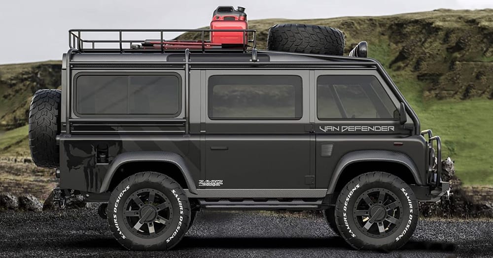Custom Land Rover Defender Van Concept | TractionLife