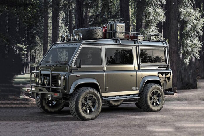 Custom Land Rover Defender Van Concept | TractionLife