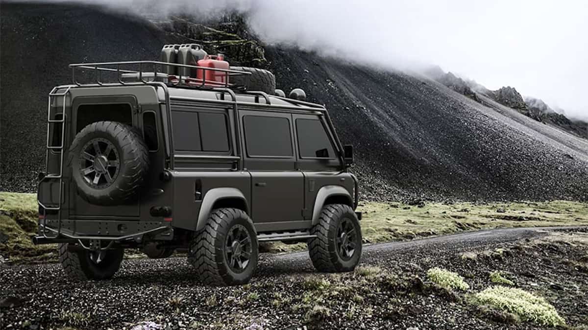 Custom Land Rover Defender Van Concept | TractionLife