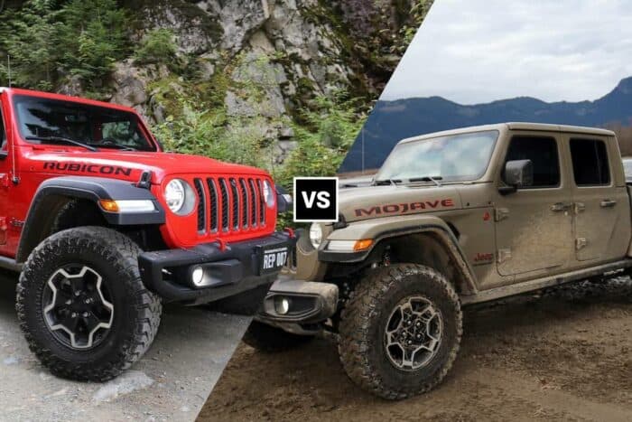 The Jeep Gladiator Rubicon Vs. Mojave: Dynamic Off-Road Duo