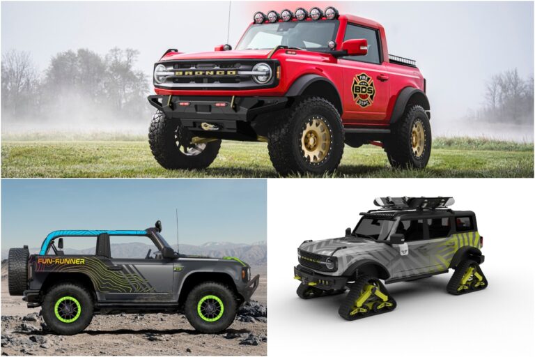 6 Ford Broncos with Aftermarket Parts Head to SEMA 2021 | TractionLife
