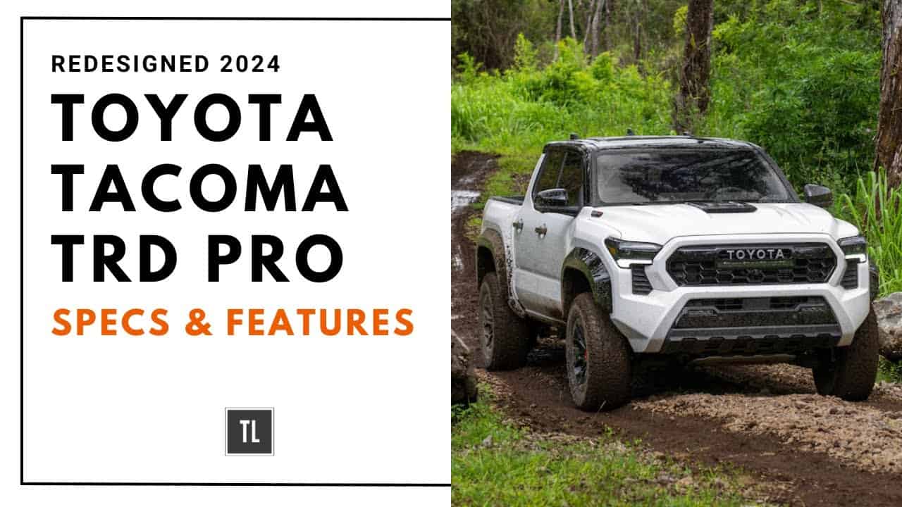 2024 Toyota Tacoma TRD Pro Specs & Features (Video)