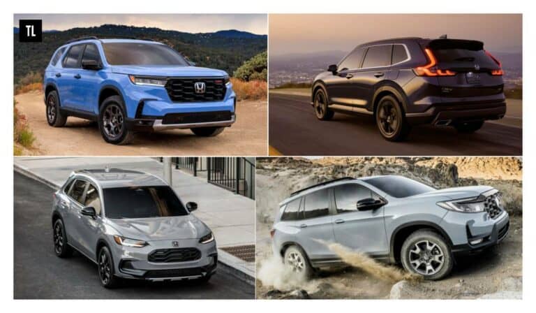 Honda SUV Models Up Close (2024-2025): Smallest to Biggest