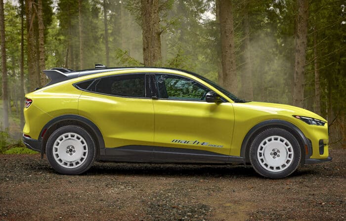 Rallycross-Inspired Mach-E Rally Takes EVs to the Dirt