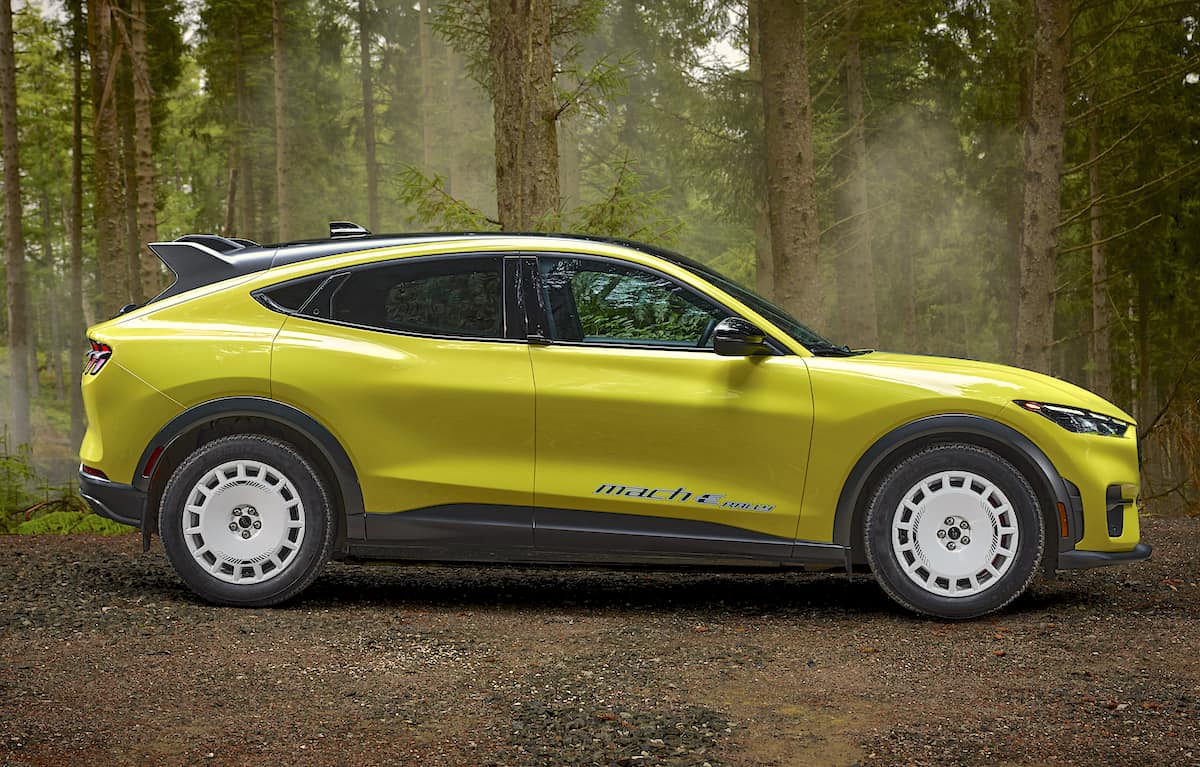 Rallycross-Inspired Mach-E Rally Takes EVs to the Dirt