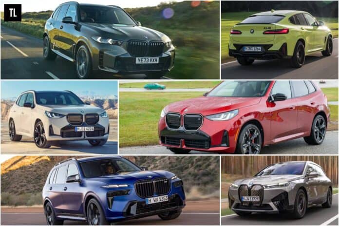 BMW SUV Models: Smallest to Biggest