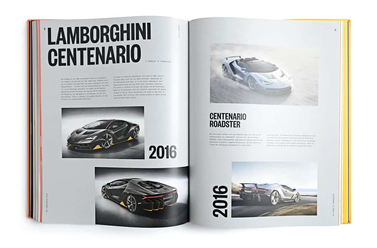 The Lamborghini Book Celebrates 60 Years of Style and Speed