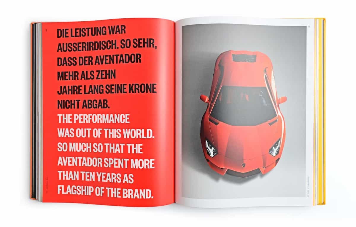 The Lamborghini Book Celebrates 60 Years of Style and Speed