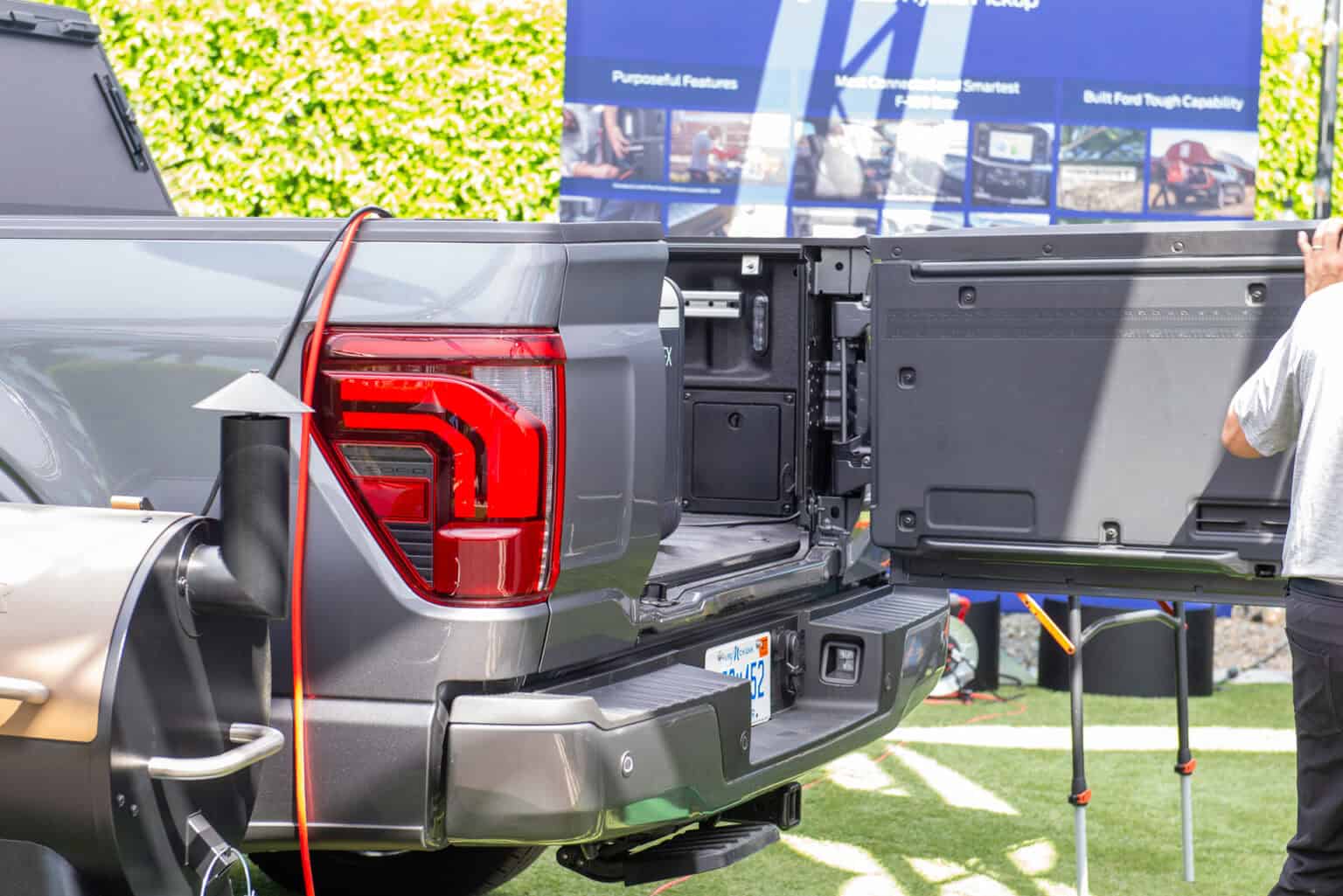 The 2024 F-150's New Tailgate Steps Up to the Rivals