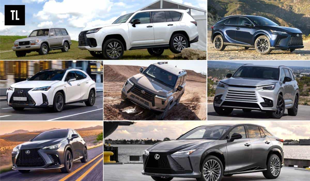 Lexus SUV Models: Smallest to Biggest | TractionLife