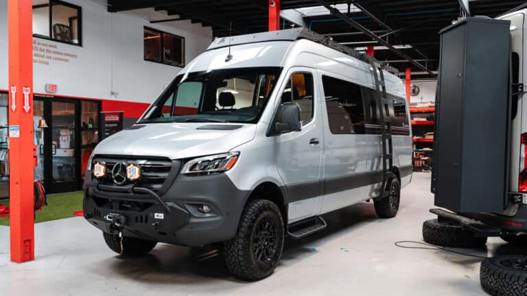 Custom-Built Mercedes-Benz Sprinter Vans Go Overlanding in Style