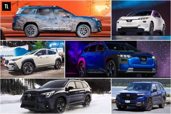 Subaru SUV Models Up Close: Smallest to Biggest