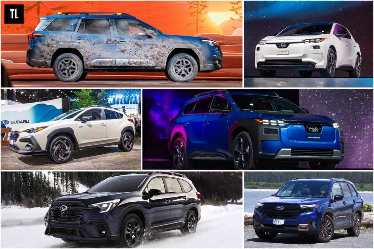 Subaru SUV Models Up Close: Smallest to Biggest